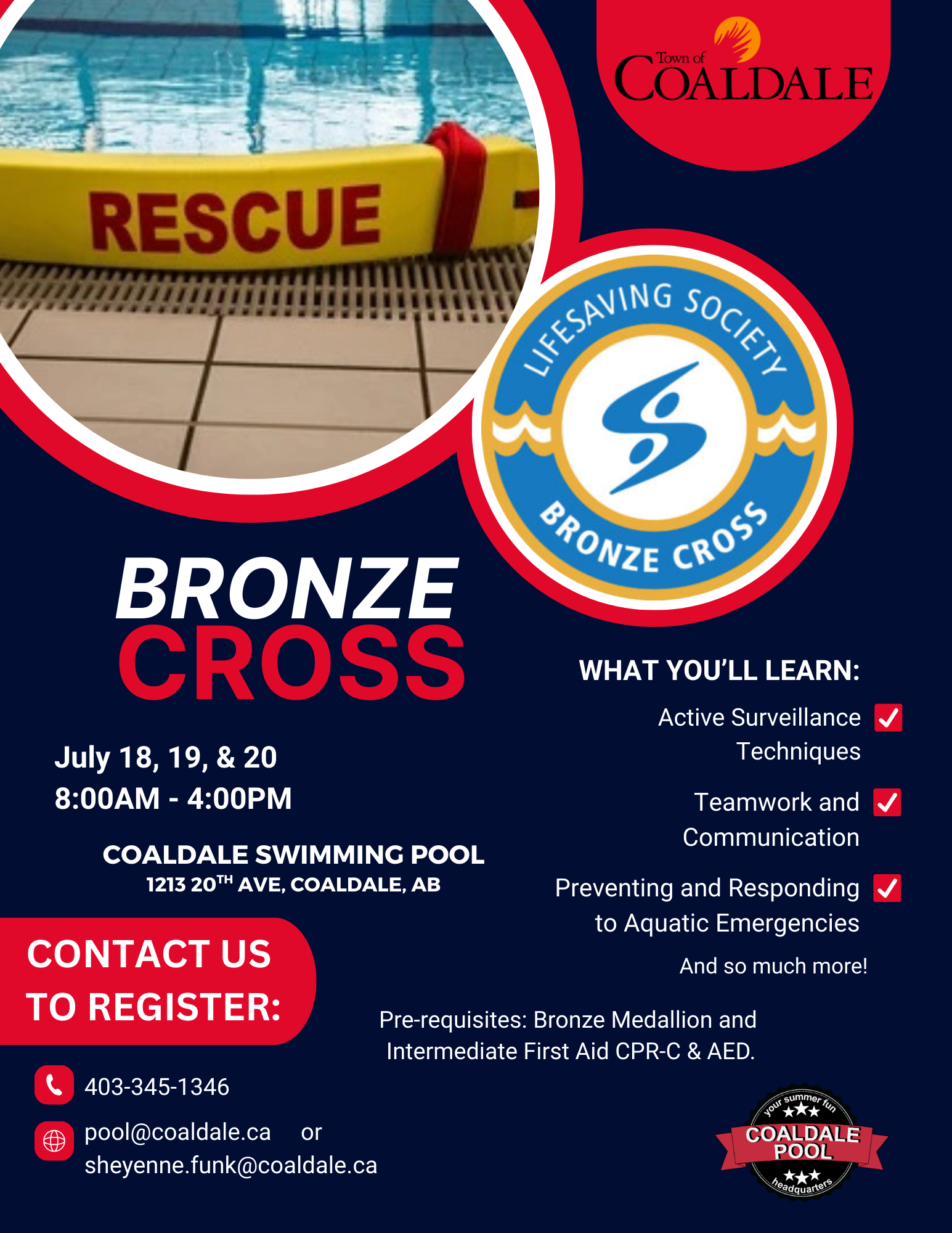 Coaldale Pool, Spray Park & Tot Lot | Town of Coaldale